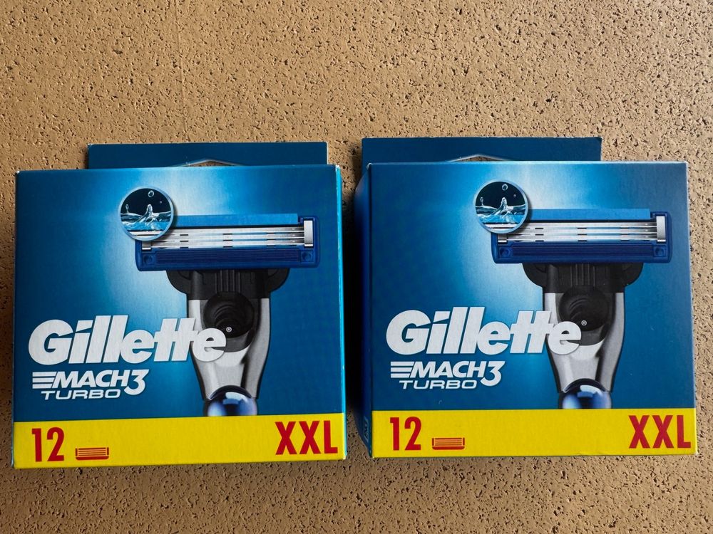 Gillette Mach 3 Turbo, 24 pcs | Kaufen auf Ricardo