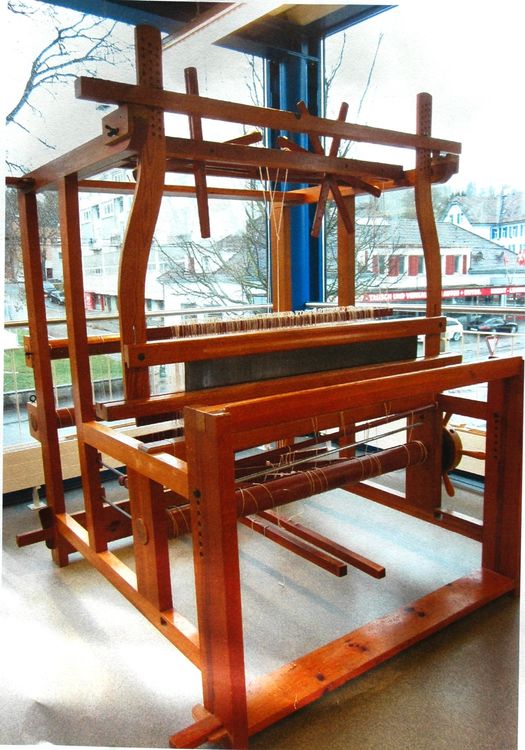 Grosser Webstuhl 8 Tritte (?), Anders & Lervad, Dänemark (Gebraucht) in ...