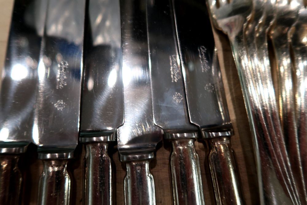 Christofle Silberbesteck v 1920 24 teil | Kaufen auf Ricardo