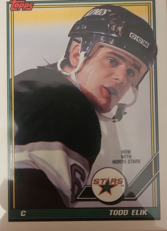 Topps Todd Elik Nordstars Hockey Card aus den 90ern (Gebraucht) in ...