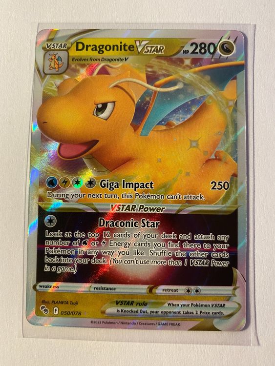 Pokemon Dragonite VStar 050/078 Pokemon Go EN | Kaufen auf Ricardo