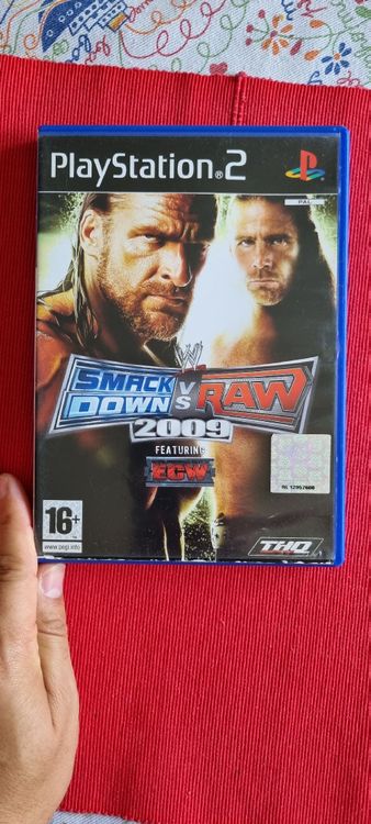 WWE Smackdown vs Raw 2009 - Playstation 2 PS2 Game (Gebraucht) in ...