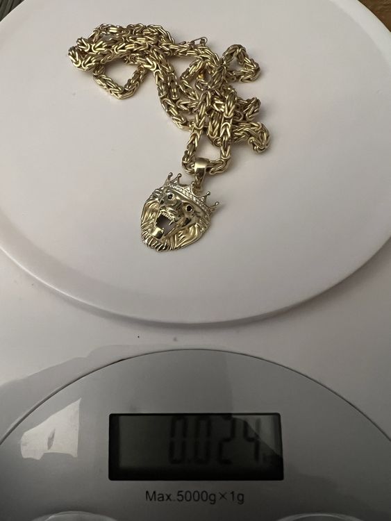 Lowe Anhanger Gold 585