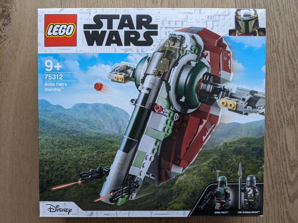 LEGO Star Wars 75312 Boba Fetts Starship (Neu und originalverpackt) in ...