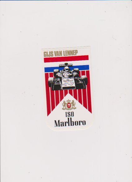 Sticker Marlboro Gijs Van Lennep | Kaufen auf Ricardo