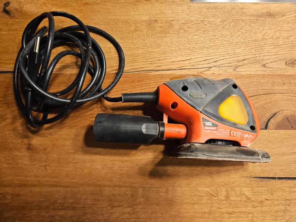 Black & Decker Mouse KA165-GT – kompakter Dreieckschleifer (Gebraucht ...