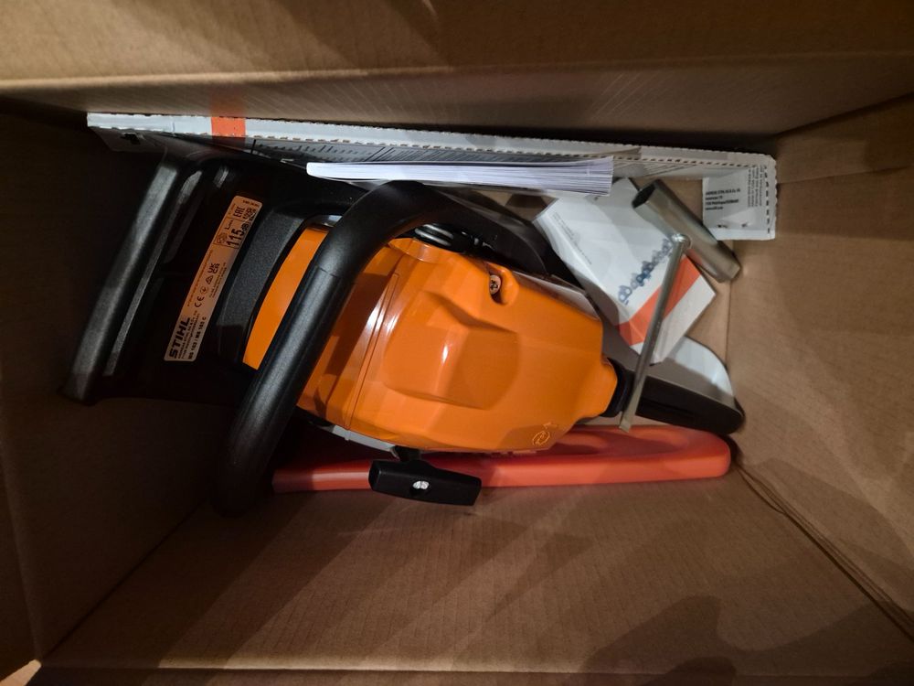 STIHL Benzin-Kettensäge MS 162 30cm Schwert light (Neu und ...