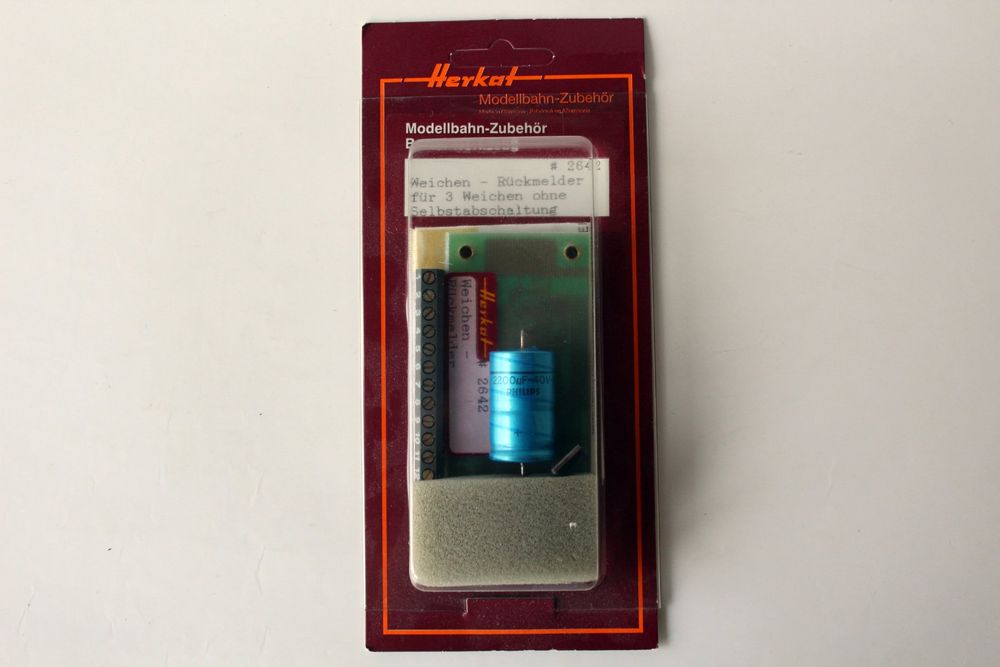 HERKAT - Weichenrückmelder (Neu und originalverpackt) in Roggwil BE für CHF 10 – mit Lieferung ...