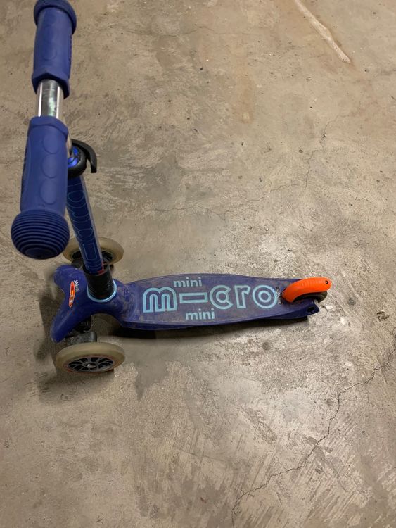 Trottinette Scooter Micro Mini 3in1 Deluxe Plus Bleu | Kaufen auf Ricardo