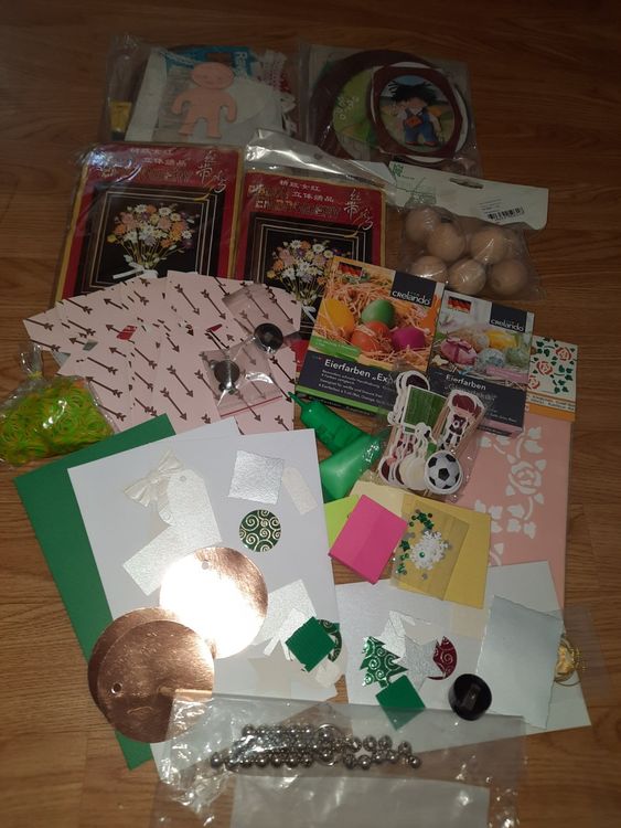 Lotto materiali per lavoretti e bricolage | Kaufen auf Ricardo