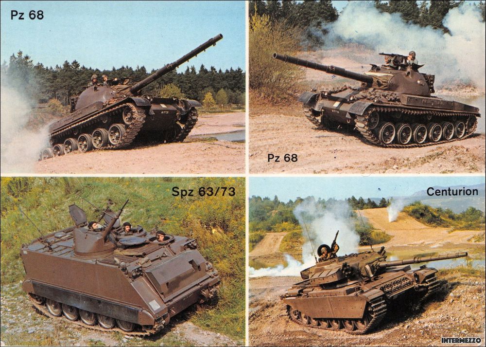 Militär // Panzer // Schweizer Armee // Panzer 68 (Gebraucht) in Basel ...