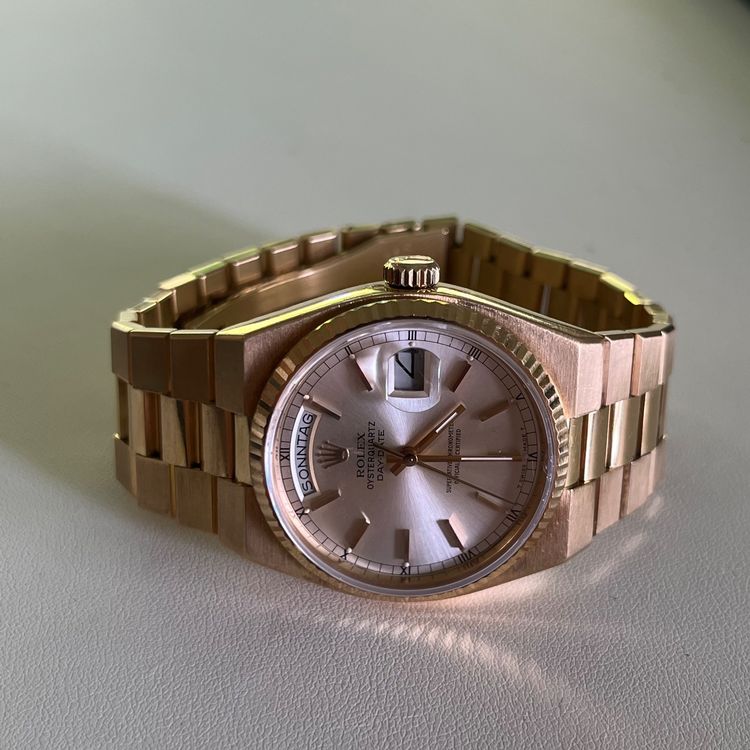 Rolex Oysterquartz Day-Date 1901 18K Gelbgold 153g | Kaufen auf Ricardo