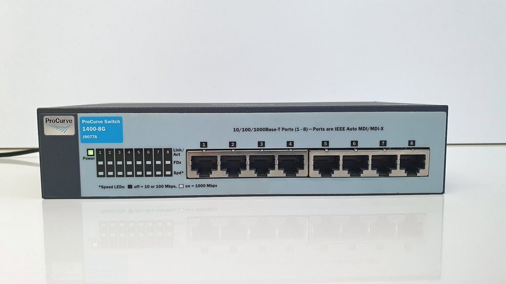 HP ProCurve 1400-8 8-Port Ethernet Switch | Kaufen auf Ricardo