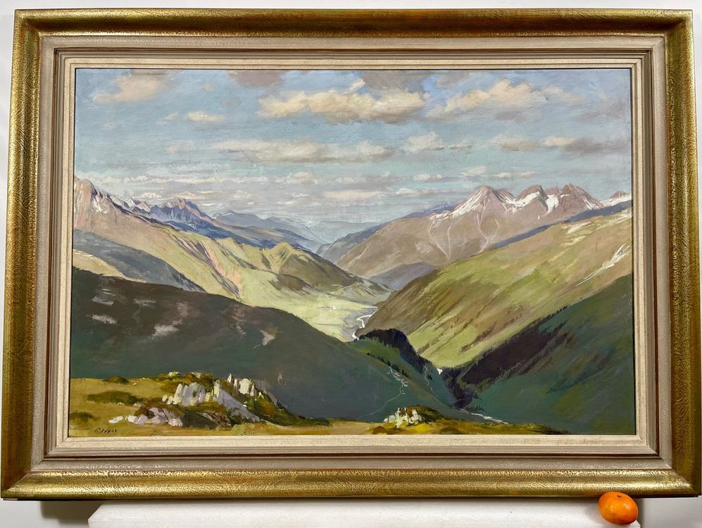 Paul Wyss (1897-1984) grosses Gemälde (Gebraucht) in Root für CHF 750 – mit Lieferung auf ...