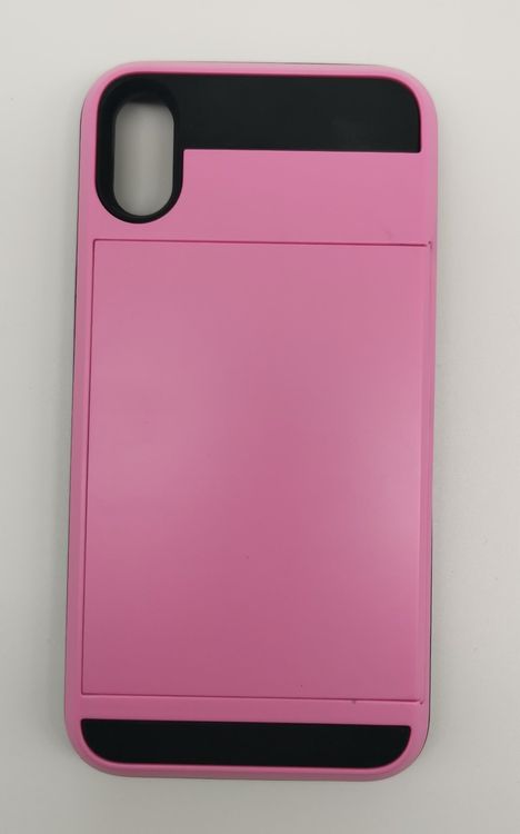 iPhone X - Case / pink mit Kreditkarten Fach (Neu (gemäss Beschreibung ...