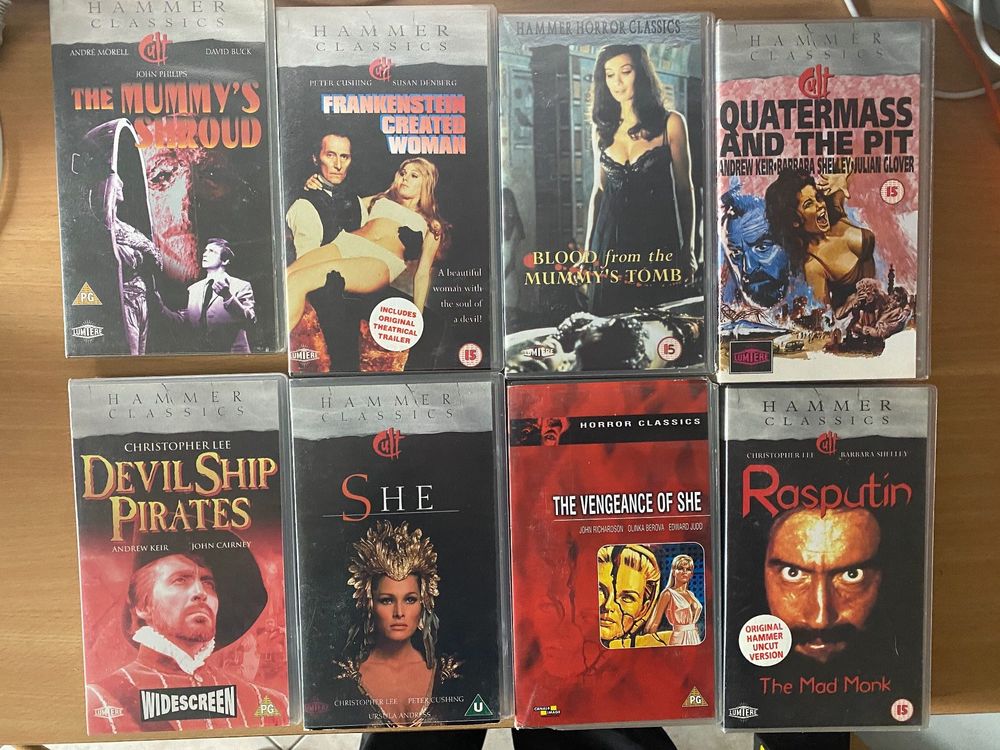 HAMMER HORROR 13 VHS UK | Kaufen auf Ricardo