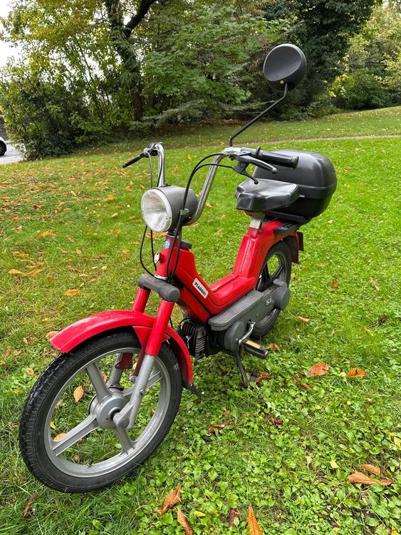 VÉLOMOTEUR PIAGGIO ROUGE | Kaufen auf Ricardo