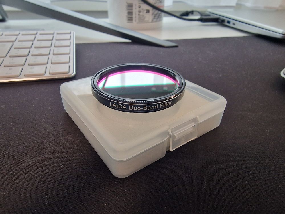Laida 2" 7nm Dual-Band Filter , für Teleskop Nebula Galaxy (Neu (gemäss ...