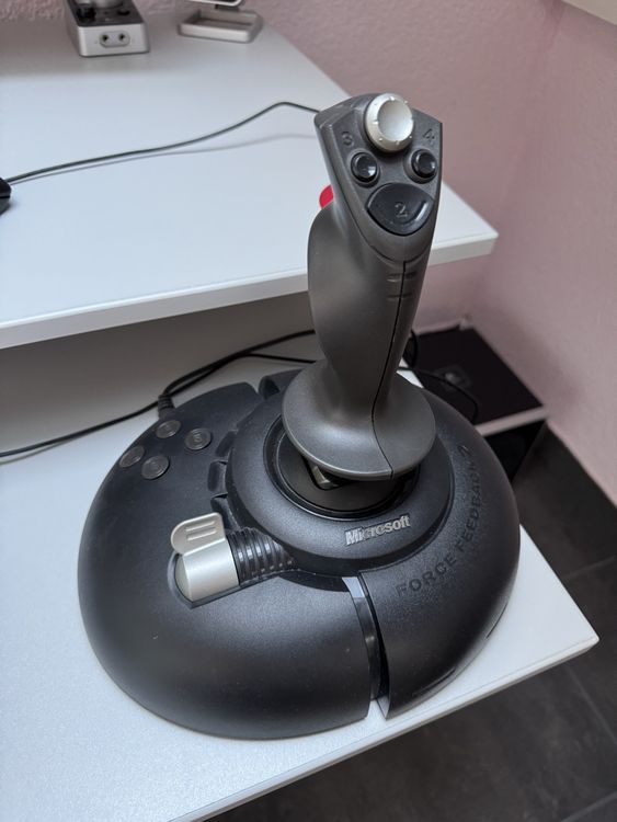 Microsoft Force Feedback 2 Joystick (Neu (gemäss Beschreibung)) in ...
