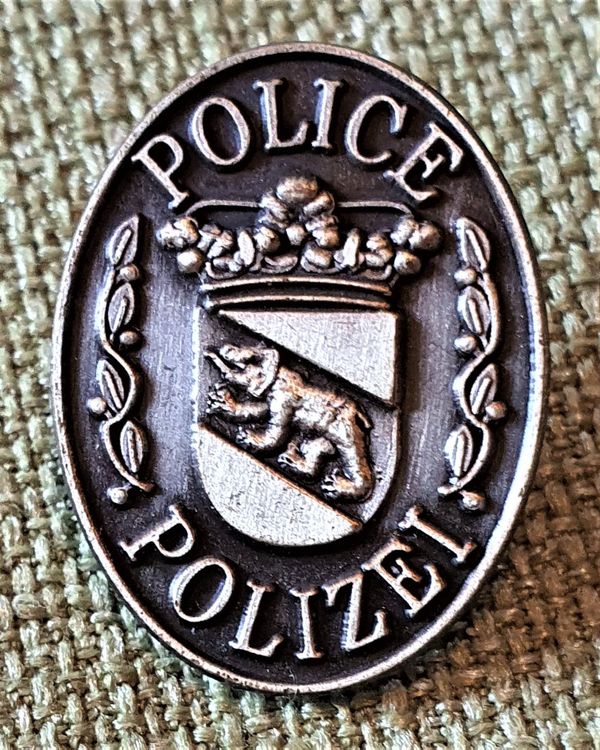 G843 - Pin Police Polizei Bern Silberig | Kaufen auf Ricardo