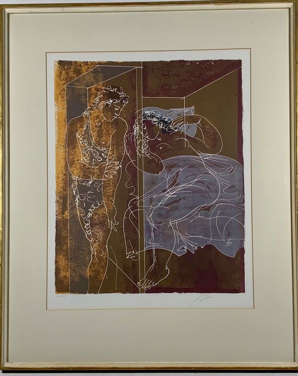 Hans Erni (1909-2015) grosses Lithographie Handsigniert (Gebraucht) in Root für CHF 175 – mit ...