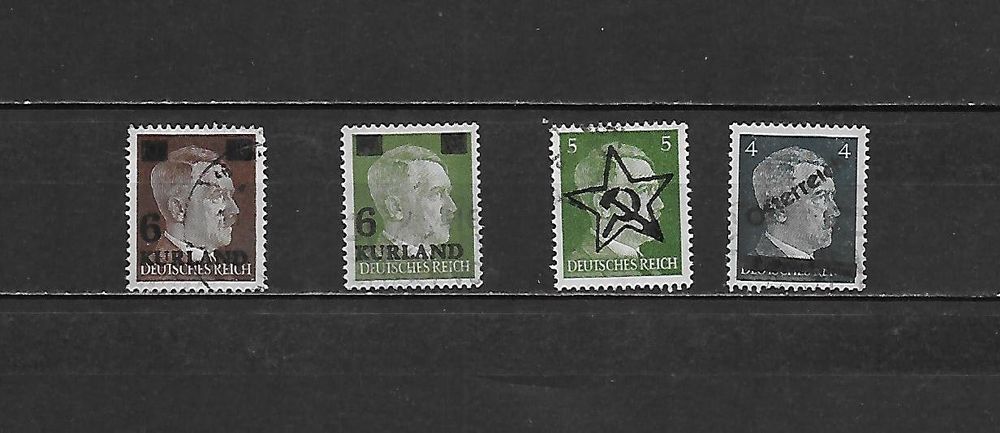 DR Hitler mit Aufdruck gestempelt (Gebraucht) in Altstätten SG für CHF 4 – mit Lieferung auf ...