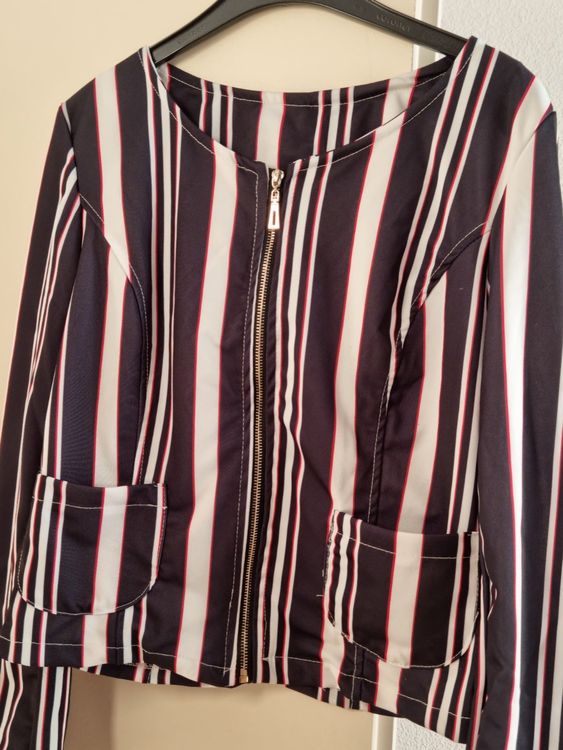 Jacke, Bluse gestreifft Gr. 36 (Neu (gemäss Beschreibung)) in geroldswil für CHF 15 – mit ...