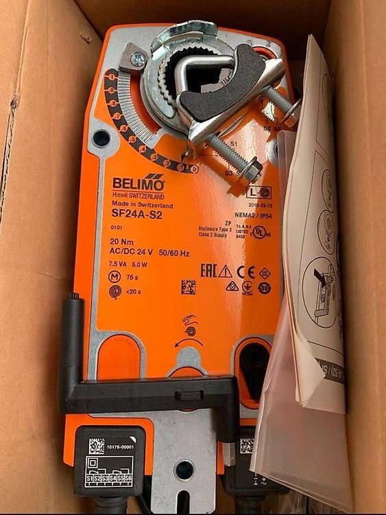 Neu Belimo Klappenstellantrieb SF24A-S2 (Neu und originalverpackt) in Oberhasli für CHF 250 ...