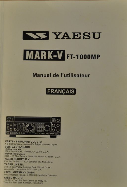 YAESU FT-1000MP MARK V + Alimentation FT 29 (Gebraucht) in Vouvry für ...