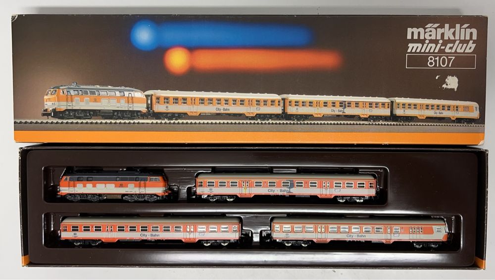 8107 Märklin Z DB ""Citybahn"" Pendler Dieselzug (Neu (gemäss ...