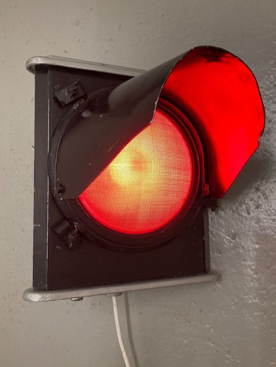 Vintage Ampel, Original Schweizer Signallampe | Kaufen auf Ricardo