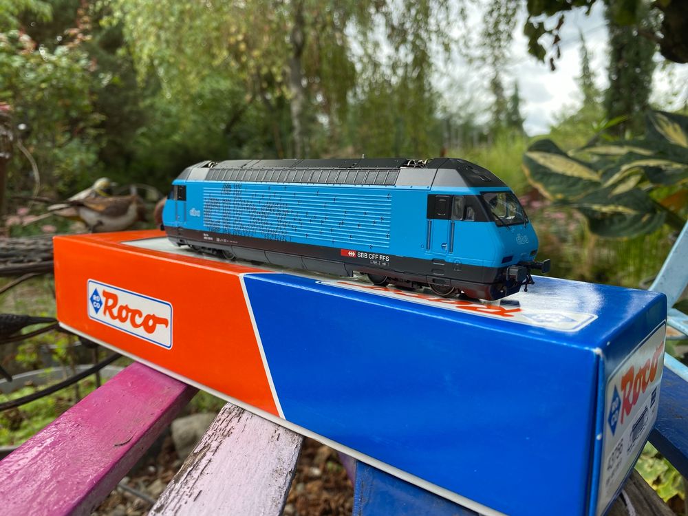 Roco 43756 E-Lok Re 460 CIBA SBB H0 GS (Gebraucht) in grandvaux für CHF 150 – mit Lieferung auf ...