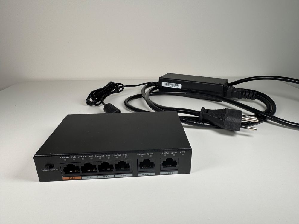POE Switch - XS-SW0604-60-HIPOE (D'occasion) à Genève pour CHF 20 – retrait uniquement | Acheter ...