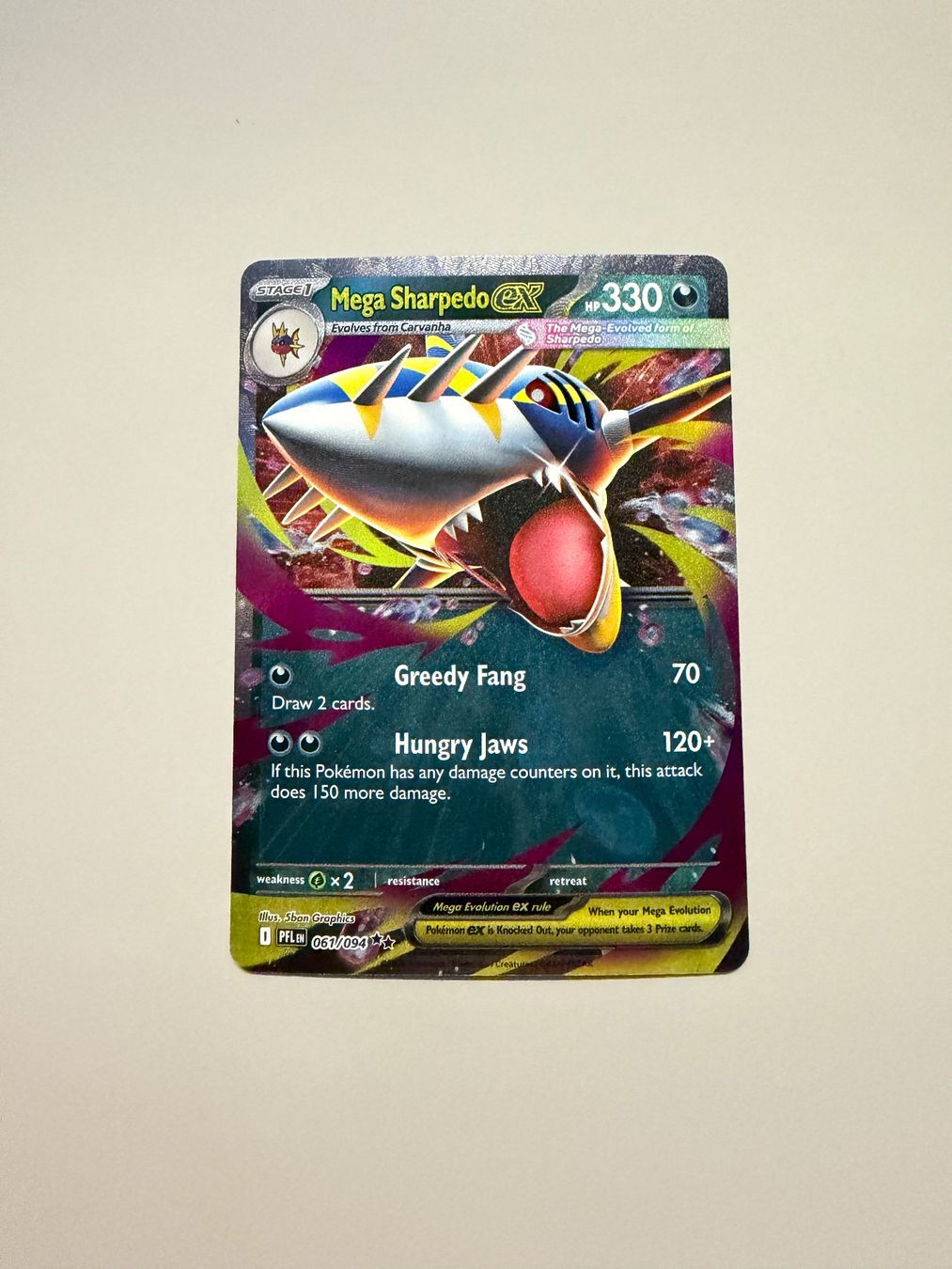 Mega Sharpedo EX 061/094 (Neu (gemäss Beschreibung)) in Niederhasli für ...
