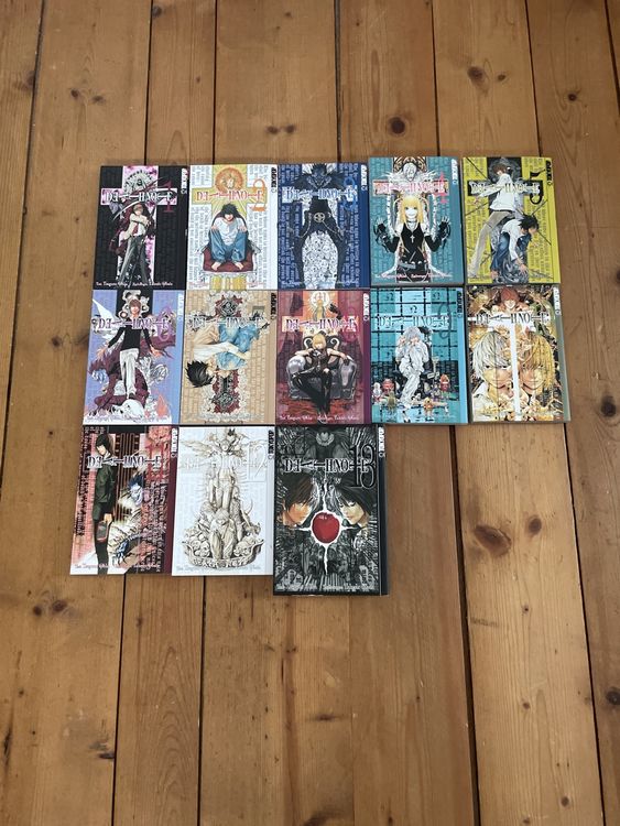 Death Note Manga Komplett 1-13 Deutsch (Neu (gemäss Beschreibung)) in ...