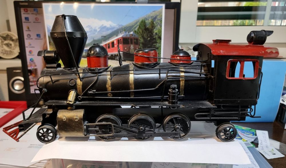 2 Blech Decorations Lokomotiven | Kaufen auf Ricardo