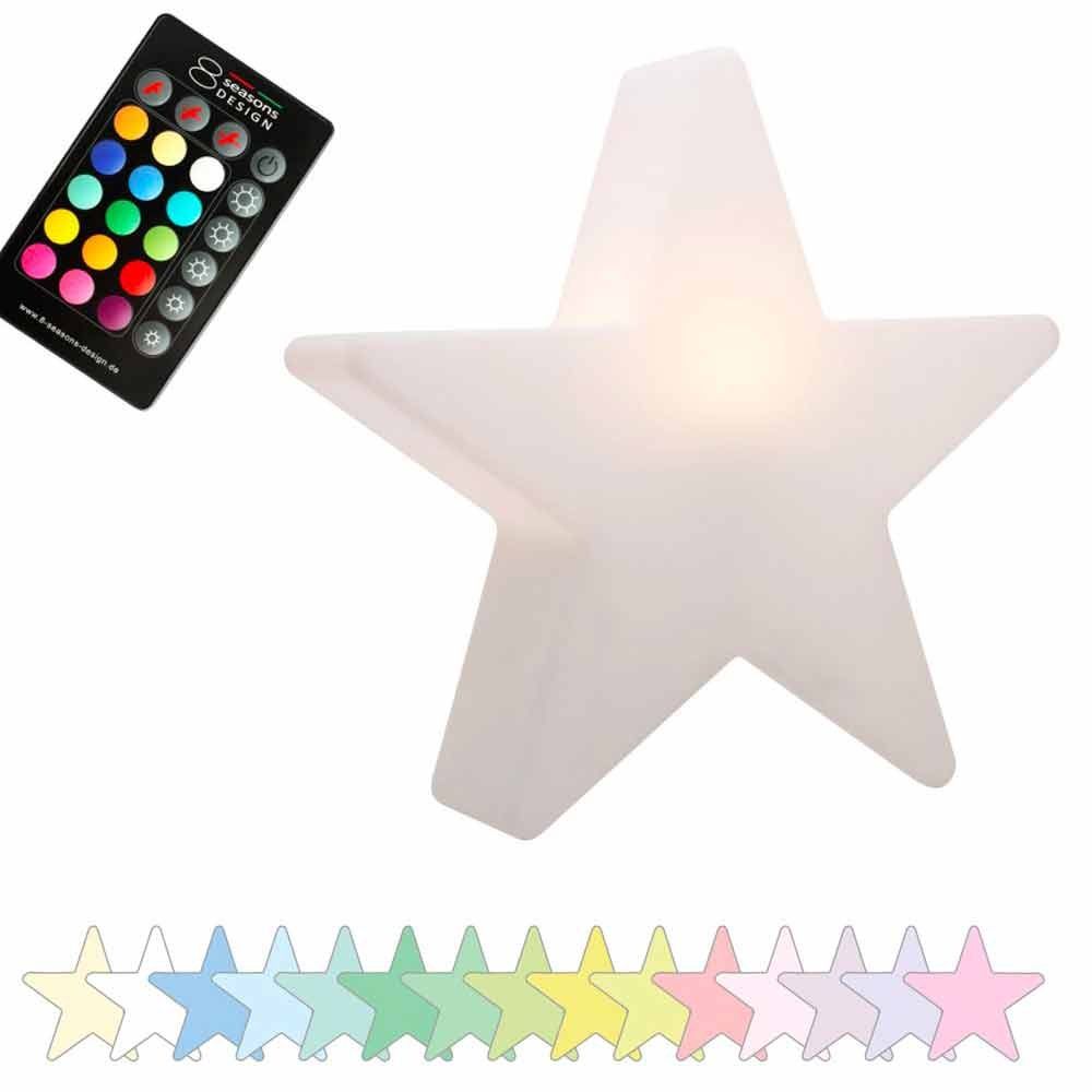 Shining Star LED Stern Leuchte Lampe Farbenstern STERNLAMPE (Neu und ...