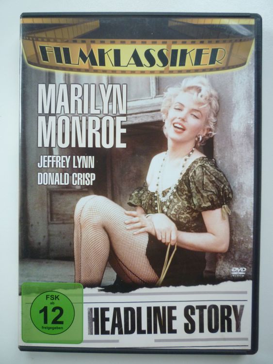 Headline Story - Filmklassiker 1951 mit Marilyn Monroe (Gebraucht) in Münchenstein für CHF 5 ...