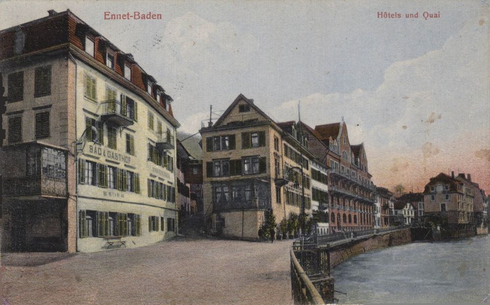 Ennet-Baden, Hôtels und Quai | Kaufen auf Ricardo