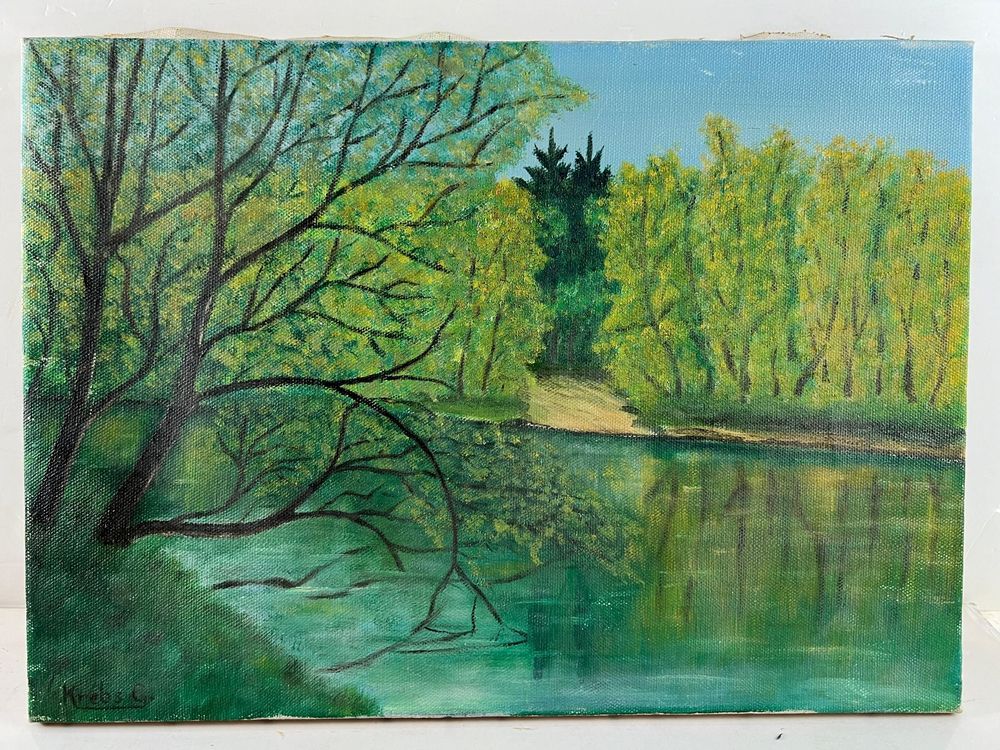 Landschaft Gemälde Signiert | Kaufen auf Ricardo