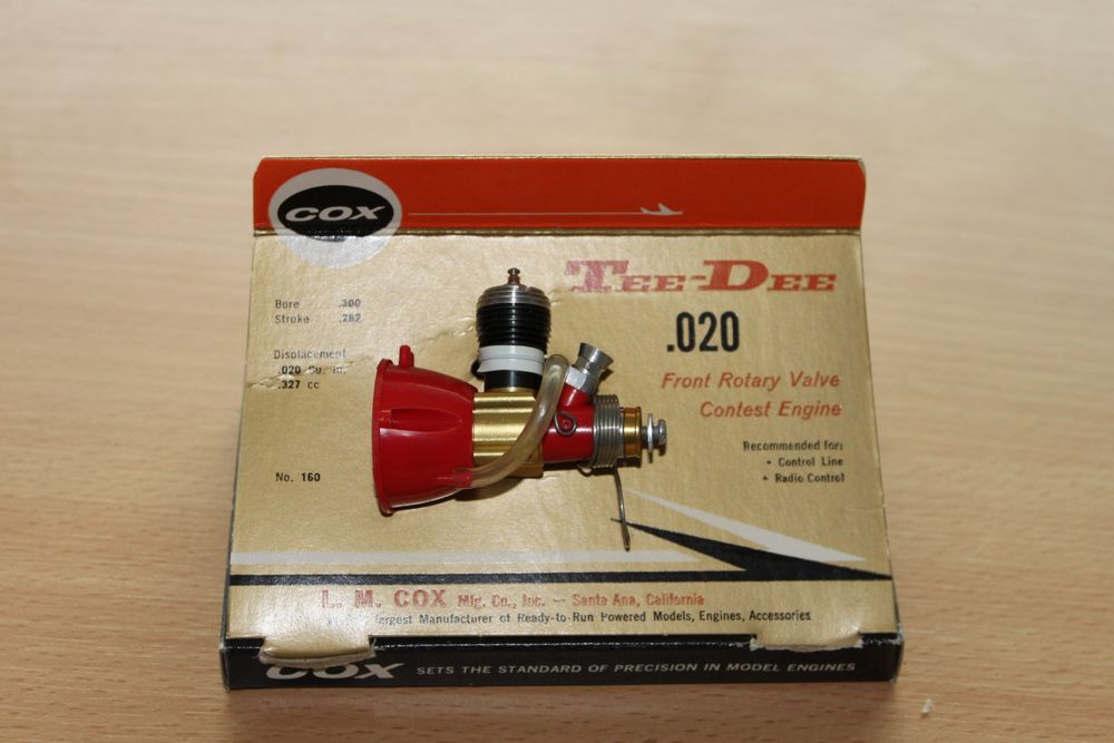 Modellmotor COX Tee-Dee .020 No. 160 (Neu (gemäss Beschreibung)) in Grosswangen für CHF 74 – mit ...