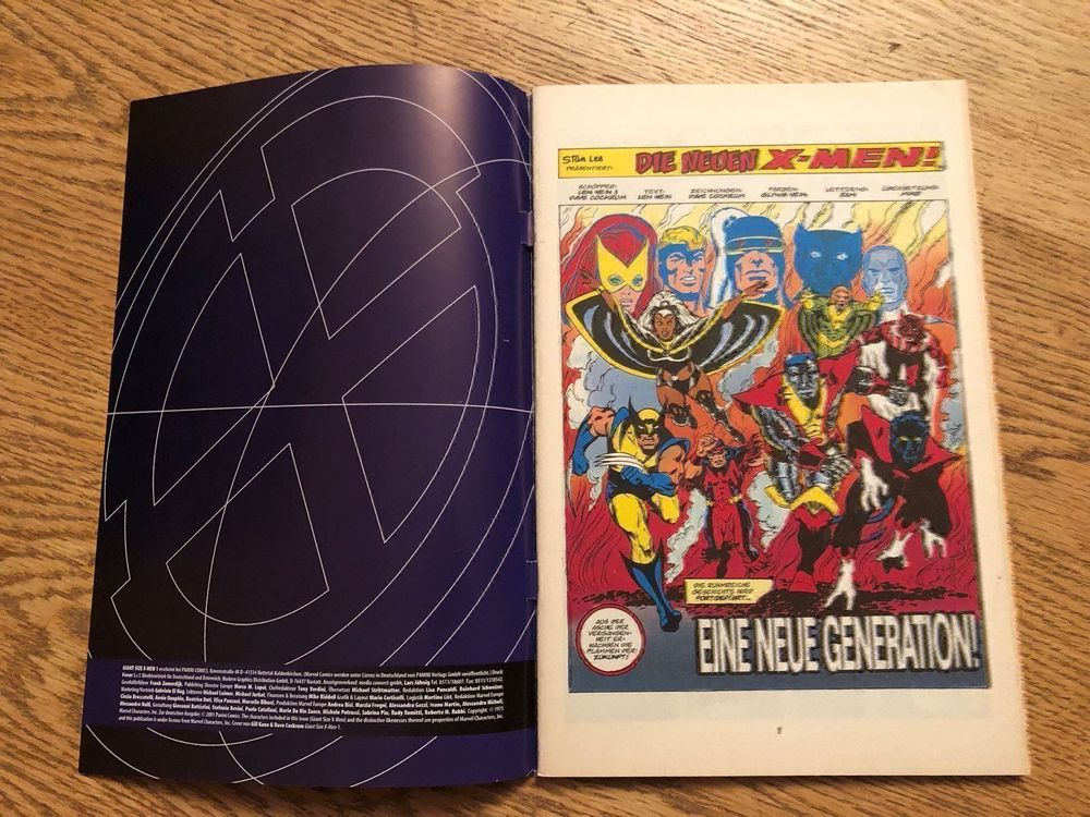 X-Men First Issue RePressing inkl Poster | Kaufen auf Ricardo