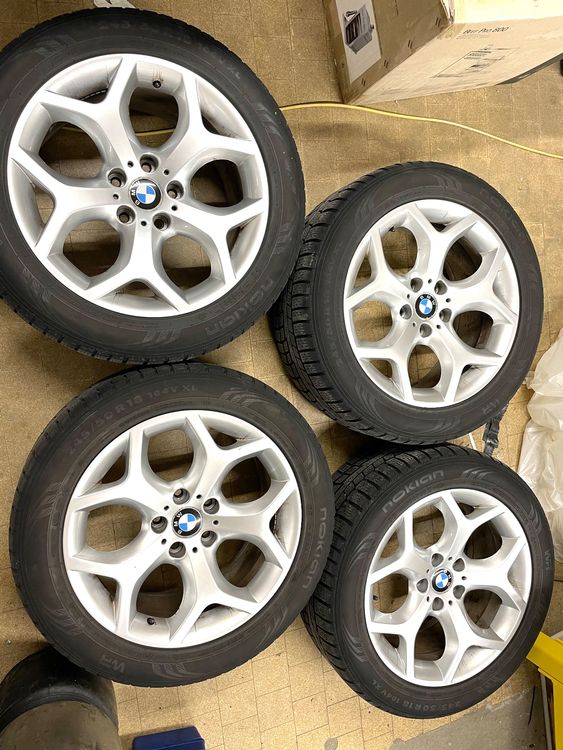 BMW X3 F25 Kompletträder mit Wimterreifen 245/50 R18 (Gebraucht) in Eschenbach SG für CHF 166 ...