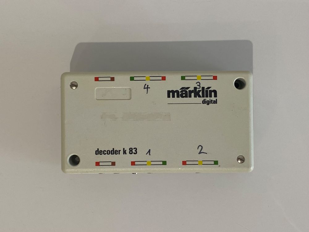 Märklin Decoder k 83 (Gebraucht) in Zihlschlacht für CHF 13 – mit ...