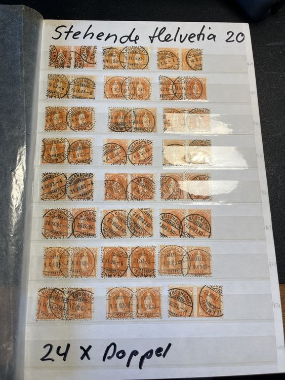 Stehende Helvetia 20 DOPPEL (Gebraucht) in Sarnen für CHF 38 – mit Lieferung auf Ricardo kaufen