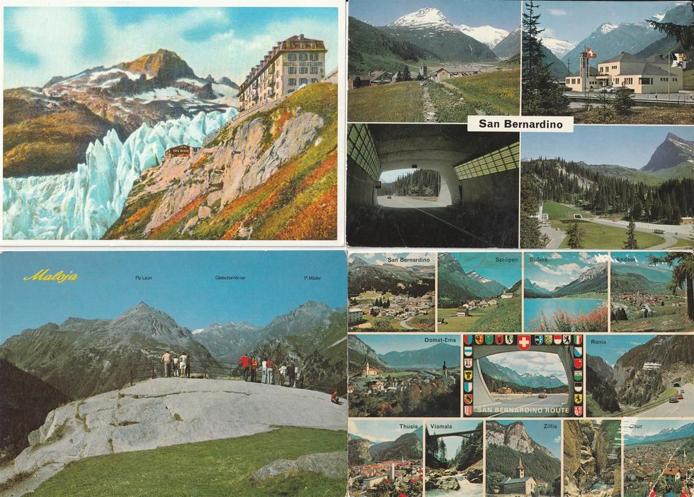8 AK. Gothard - Furkapass etc (Gebraucht) in Lumbrein für CHF 1 – mit Lieferung auf Ricardo kaufen