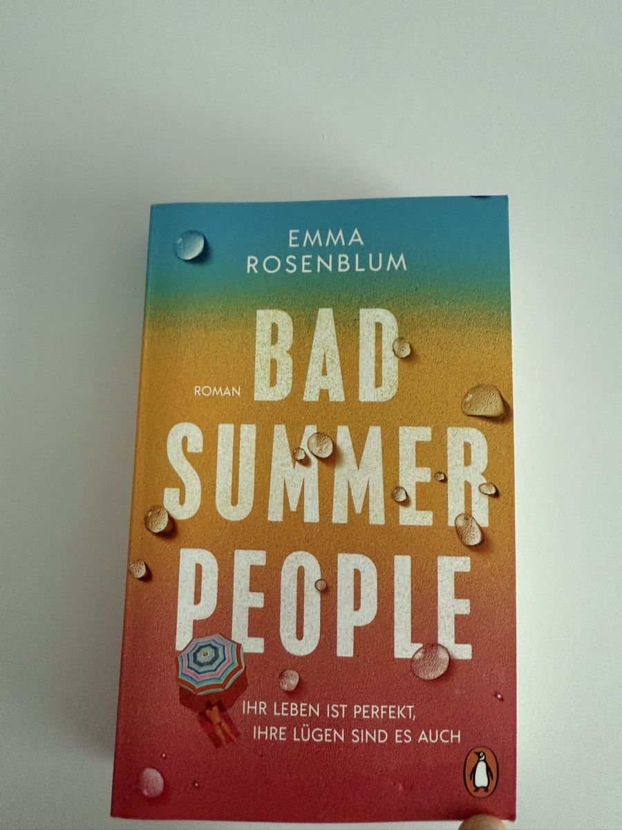 Toller Roman - BAD SUMMER PEOPLE von Emma Rosenblum (Gebraucht) in ...