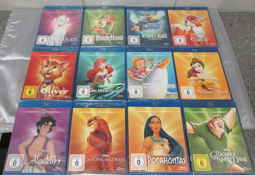 Bluray Sammlung Walt Disney Classics 40 von 56 - NEU & OVP | Kaufen auf ...