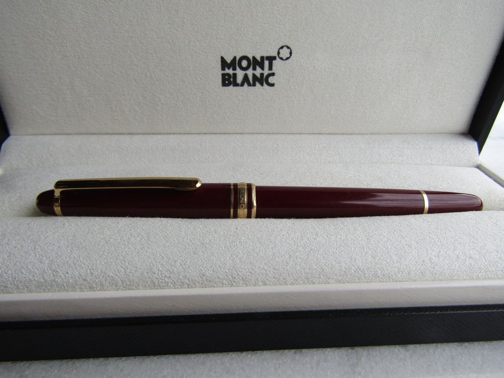 Montblanc Meisterstuck Bordeaux Roller comme neuf !!! | Kaufen auf Ricardo