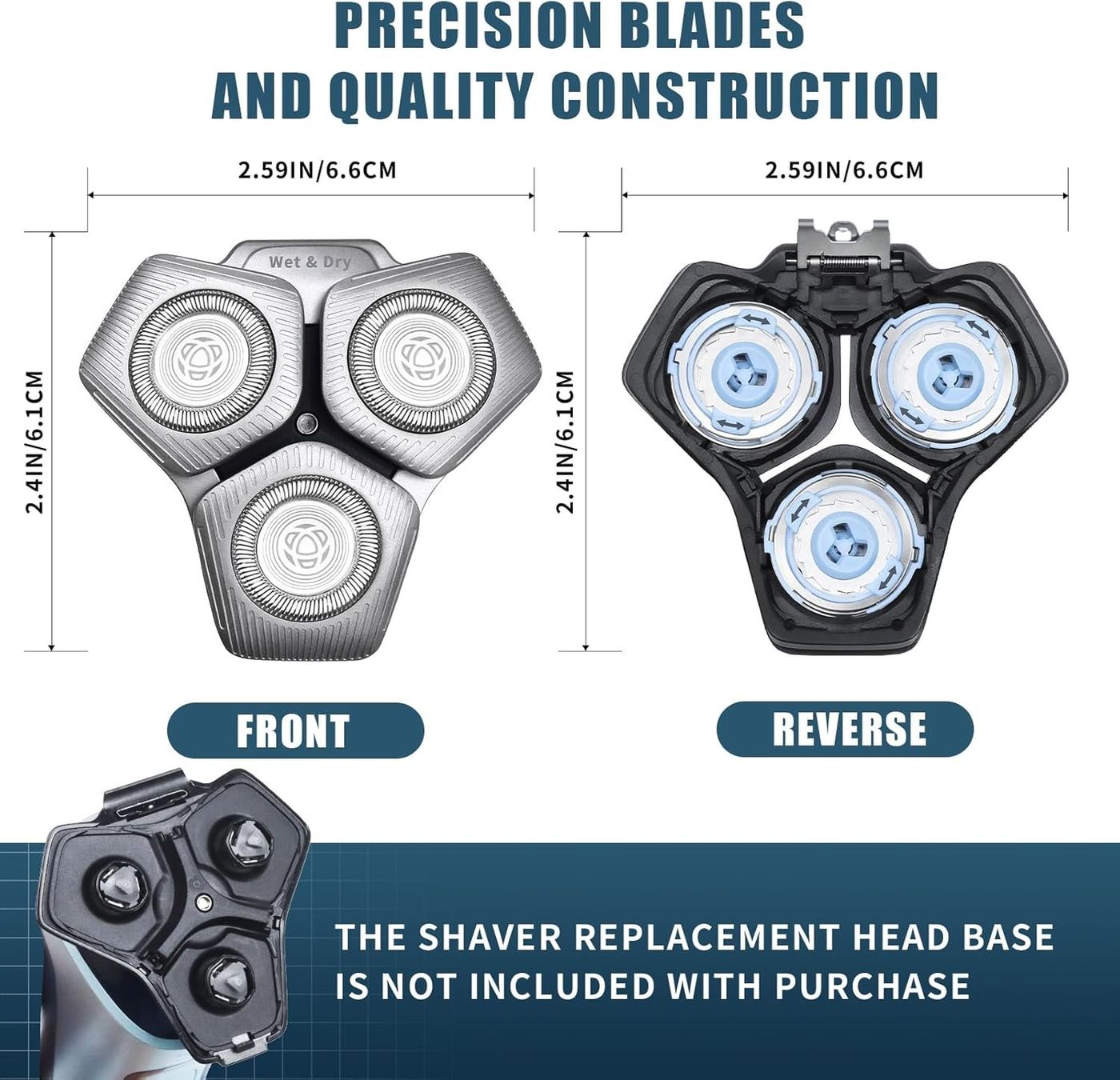 SH71/50 Scherkopf kompatibel mit Philips Series S5000 (Neu (gemäss ...